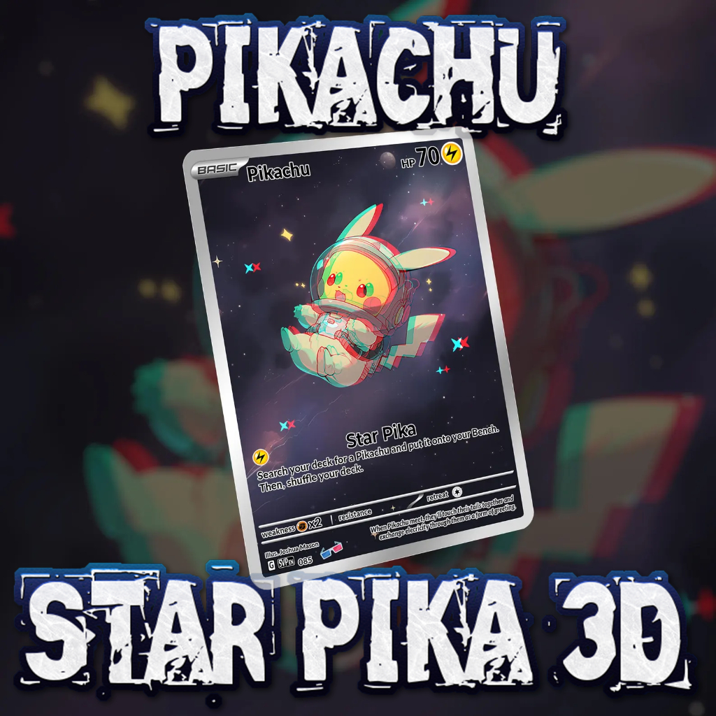 Jual KARTU POKEMON TCG HOLOGRAM ENGLISH VERSION FULL ART - PIKACHU STAR ...