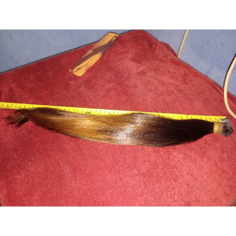Jual rambut mentahan asli 47cm | Shopee Indonesia