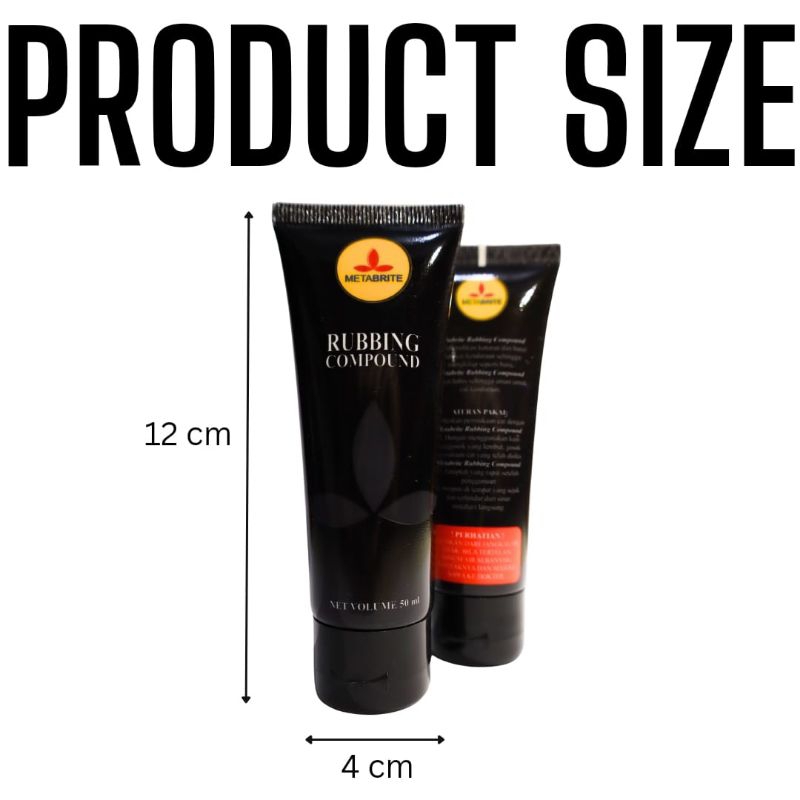 Jual Metabrite 65 gr rubbing compound kompon baret Mobil motor cat ...