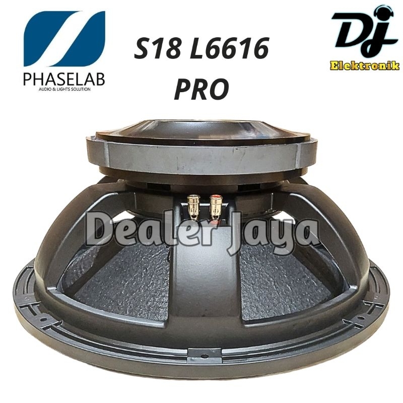 Jual Speaker Komponen Phaselab S18 L 6616 PRO / S18 L6616 PRO ...