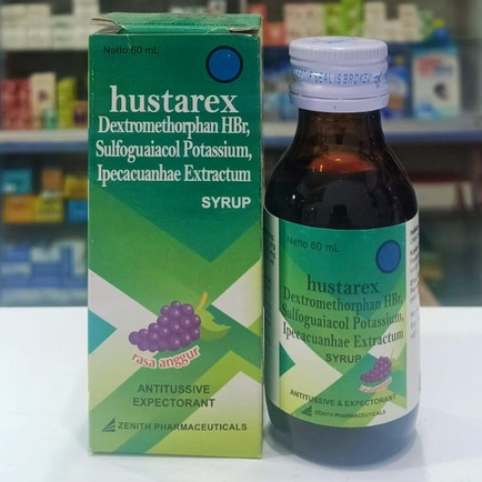 Jual Hustarex Sirup 60ML - Meredakan Batuk dan Pilek | Shopee Indonesia