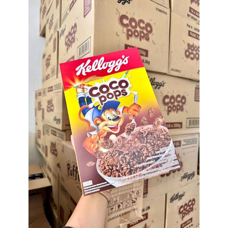 Jual KELLOGG'S Coco Pops 350 gram - HM isi 1 DUS 18 kotak / KARTONAN ...