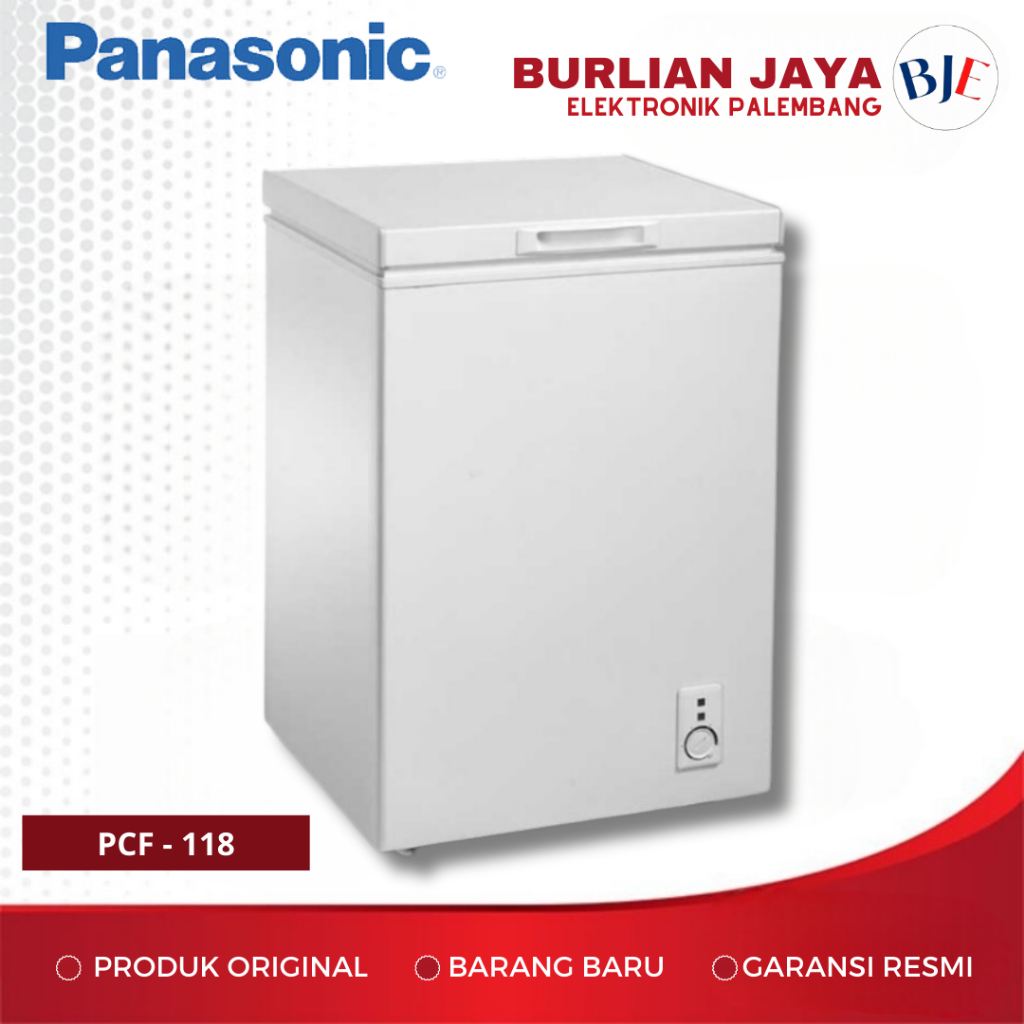 Jual KULKAS CHEST FREEZER PANASONIC PCF-118 100 L KULKAS CHEST FREEZER ...