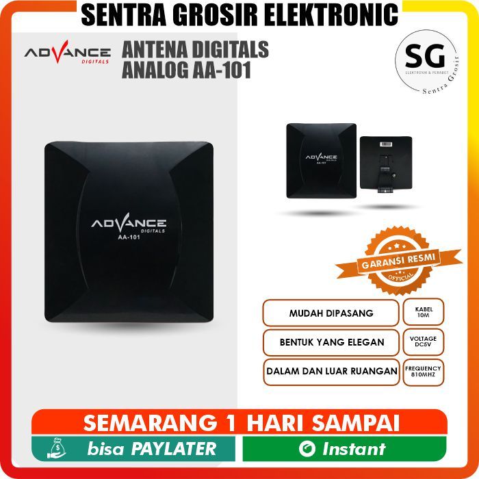 Jual Advance Antena Digitals Analog AA-101 Antena Indoor Outdoor ...