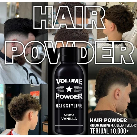 Jual BEST HAIR POWDER RAMBUT PENAMBAH VOLUME RAMBUT HAIR POWDER (5K ...