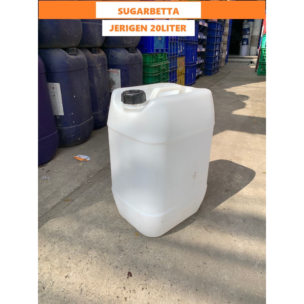 Jual Jerigen Putih 20kg Jerigen Putih 20 Liter Drigen Putih 20kg ...