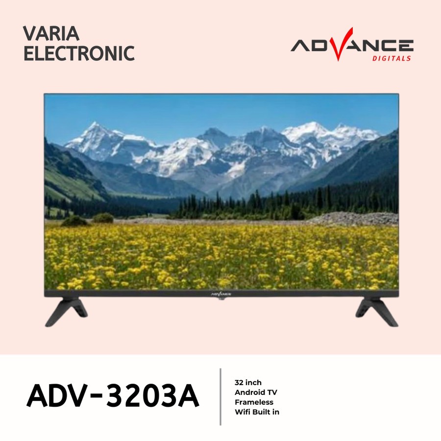 Jual LED TV ADVANCE 32 inch Android ADV-3203A / ADV3203A - Khusus ...
