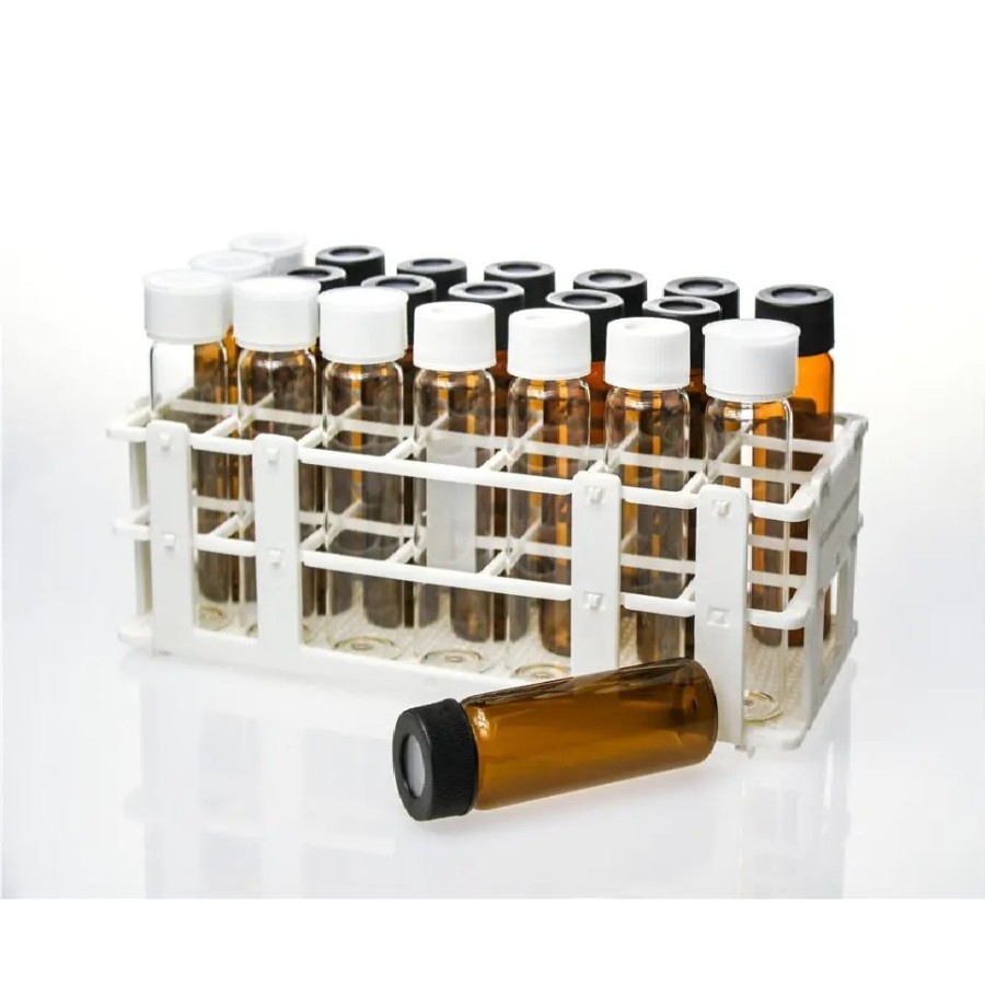 Jual Rak Botol HEADSPACE Vial / Storage - EPA/VOA Vial HPLC GC 10 - 60 ...