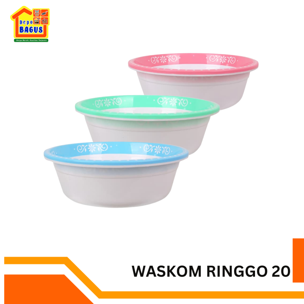 Jual Waskom Ringgo 20 Waskom Plastik Waskom Serbaguna | Shopee Indonesia
