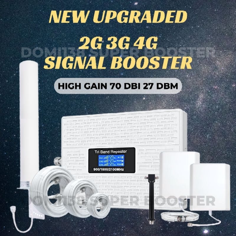 Jual PENGUAT JARINGAN LTE SINYAL HP 4G 3G 2G INTERNET PERKOTAAN KOTA KAPAL TRIBAND 900 1800 2100 ...