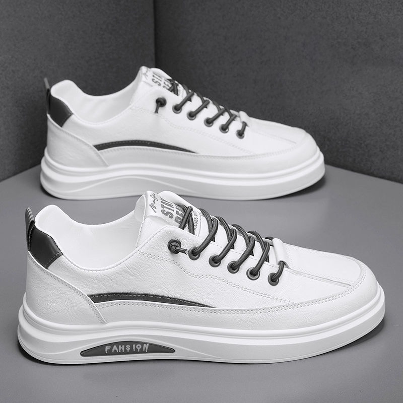 Jual Keeping Sepatu Pria Putih Sneakers Kasual Sepatu Olahraga Kuliah ...