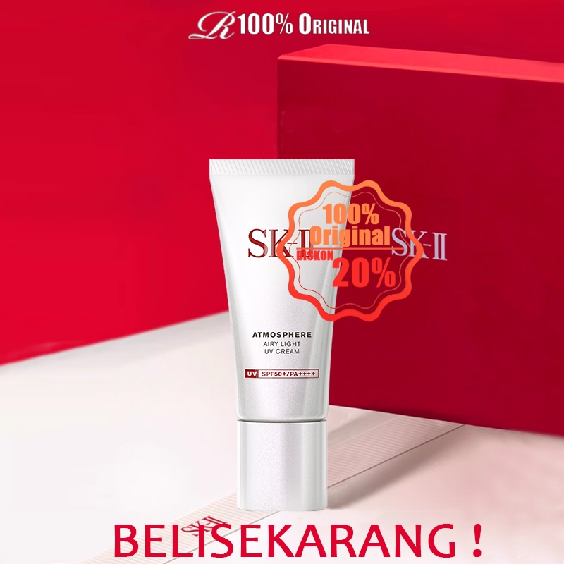 Jual SKII Atmosphere Airy Light UV Cream SPF 50+ PA++++ SKII Sunscreen 30g/SK II UV CREAM SPF 50 ...
