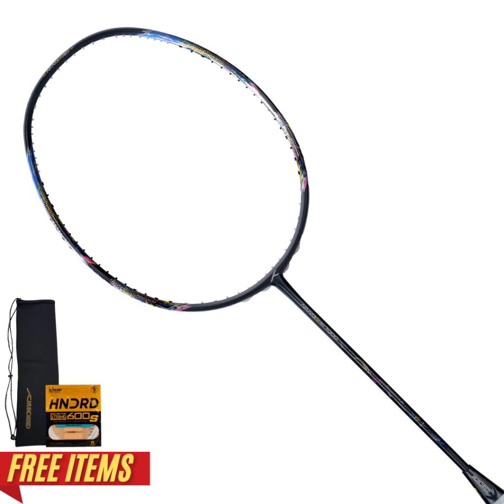 Jual Racket Badminton Nano Neo 7000 Bundle Cover+String | Shopee Indonesia