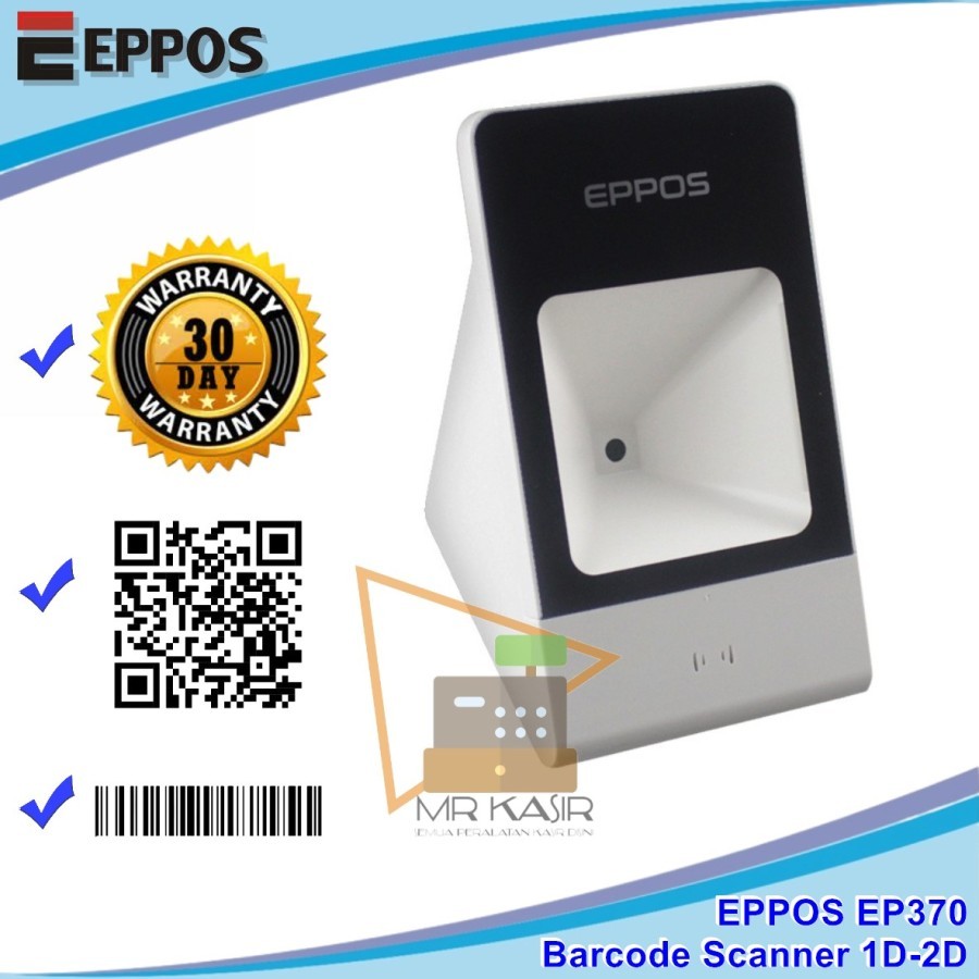 Jual EPPOS Omni Barcode Scanner 1D 2D Dimensi EP370 QRIS QRCode ...