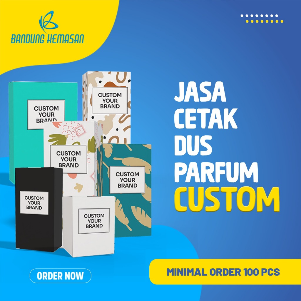 Jual Dus Box Packaging Custom Desain ~ Minimal Order 100 Pcs | Shopee ...
