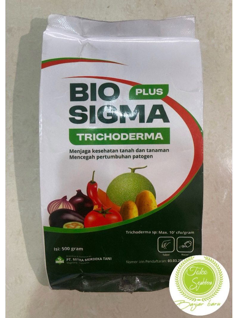 Jual Tricoderma Bio Sigma Plus 500 gr Trichoderma Fungisida Hayati ...