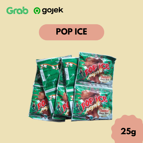 Jual Pop Ice Active Thunder Choco Malt 23 Gram - 10 Pcs (1 Renceng ...
