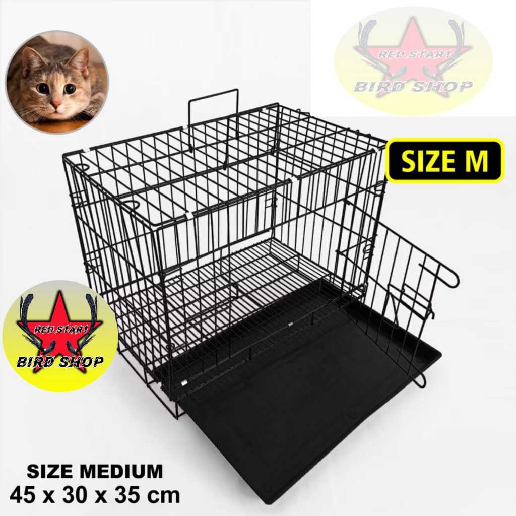 Jual KANDANG KUCING PET CARGO SIZE M 45 x 30 x 35 CM KANDANG KUCING ...