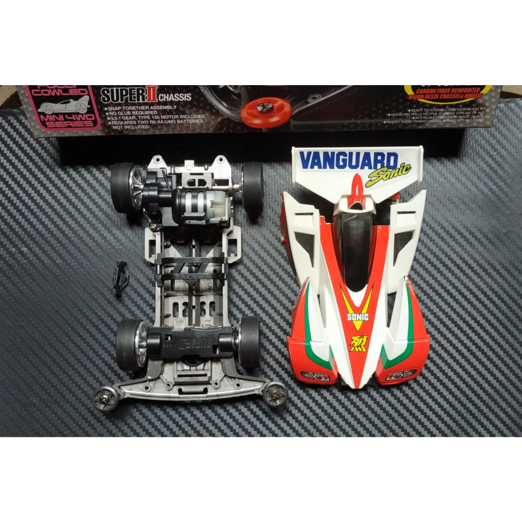 Jual Tamiya Vanguard Sonic Super 2 Chassis S2 dan Sonic Saber Ruize ...