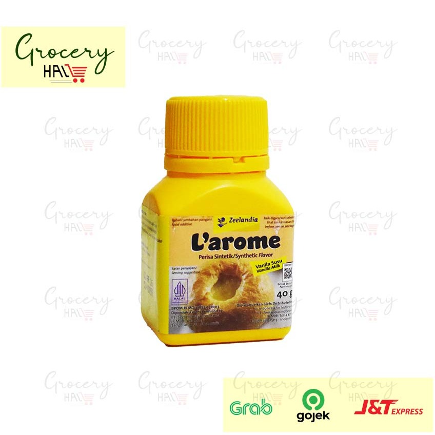 Jual ZEELANDIA L'AROME / LAROME VANILLA MILK POWDER PASTA 40 GRAM ...