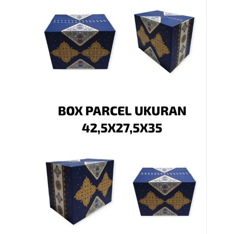 Jual Box Parcel ukuran 42,5x27,5x35 untuk parcel, oleh-oleh,sembako dll ...