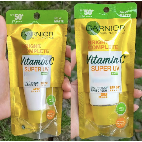 Jual Garnier Bright Complete Vitamin C Super UV Matte Spot-Proof ...
