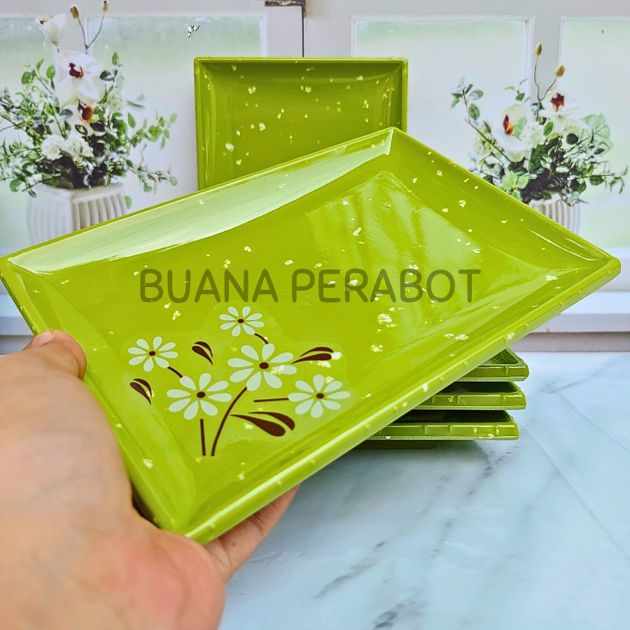 Jual PROMO MURAH 1 PCS PIRING SAJI MELAMIN SUPER TEBAL PIRING MIE ...