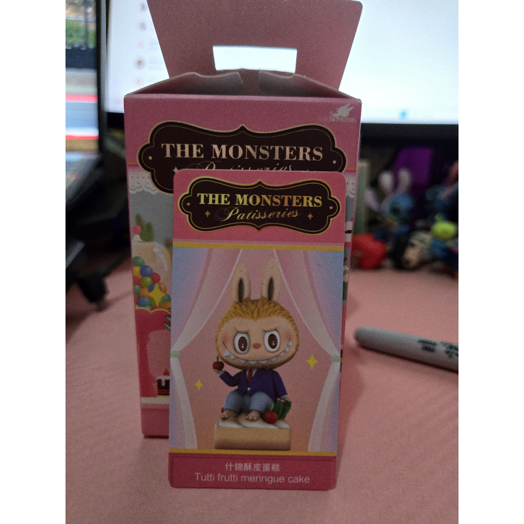 Jual POP MART x HOW2WORK THE MONSTERS Patisseries Labubu Series SELECTED Blind Box Action ...