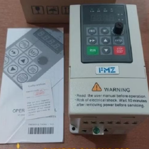 Jual inverter FMZ 0,75KW 1 hp input 1phase 220V | Shopee Indonesia
