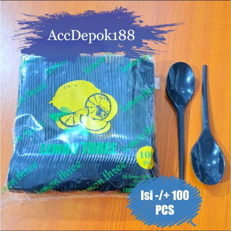 Jual SENDOK PLASTIK / SENDOK MAKAN PANJANG / GARPU MAKAN / GARPU CREAM ...