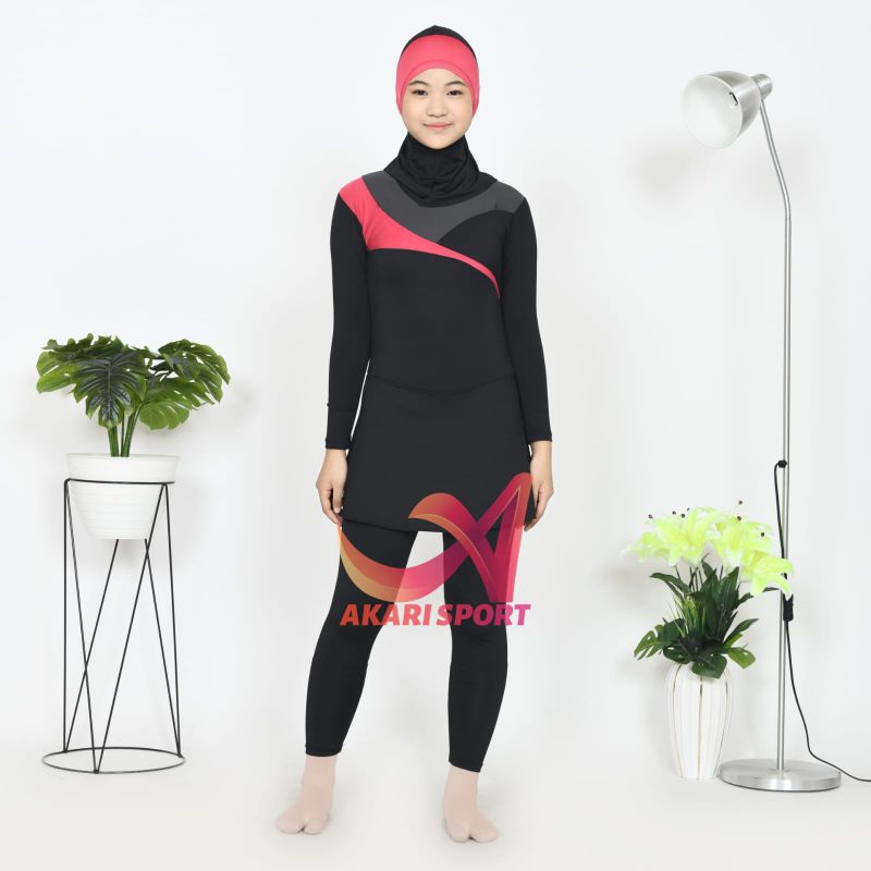 Jual BAJU RENANG ANAK TK SD MUSLIM HIJAB SPANDEK PREMIUM | Shopee Indonesia