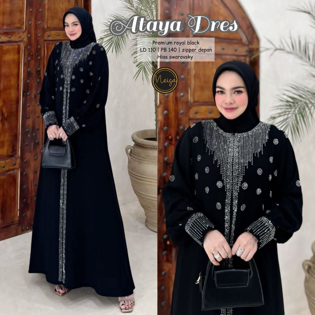 Jual Pakaian Wanita ATAYA DRESS Trend FASHION HQ From MeiSa | Shopee ...