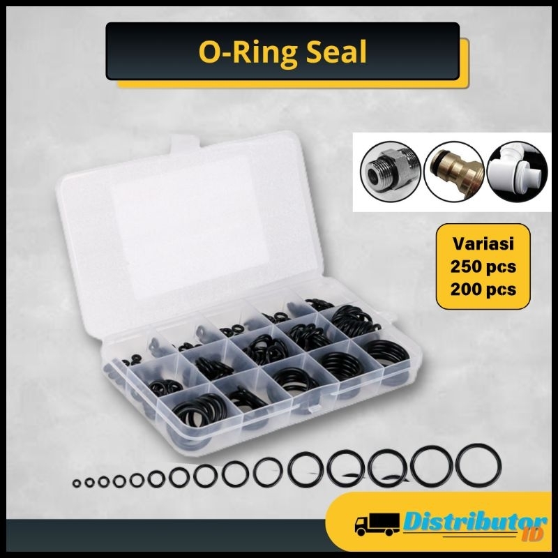 Jual Karet Seal O Ring Set Box Tebal Tahan Panas Rubber Seal Tightening Multifungsi Mobil ...