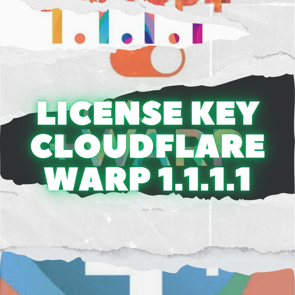 Jual Premium License Key Cloudflare 1.1.1.1 WARP VPN 1.92EB 4 Device (iOS / Window / Android ...