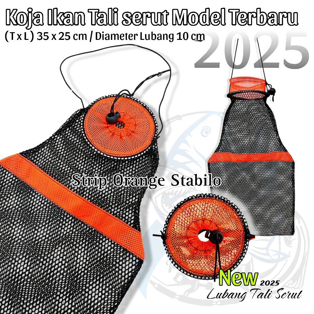 Jual Koja ikan - Koja Wader serut orange - Koja ikan bahan tebal ...
