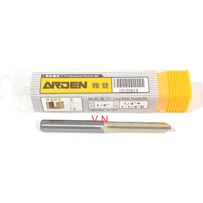 Jual Mata Router/Profil Lurus 6mm x 31mm As 1/4 Straight Bits Merk ...