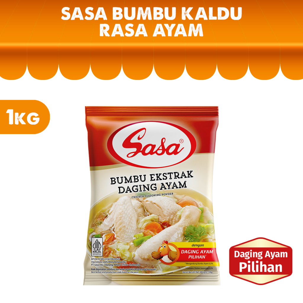 Jual Sasa Kaldu Pelezat Rasa Ayam 1 kg | Shopee Indonesia