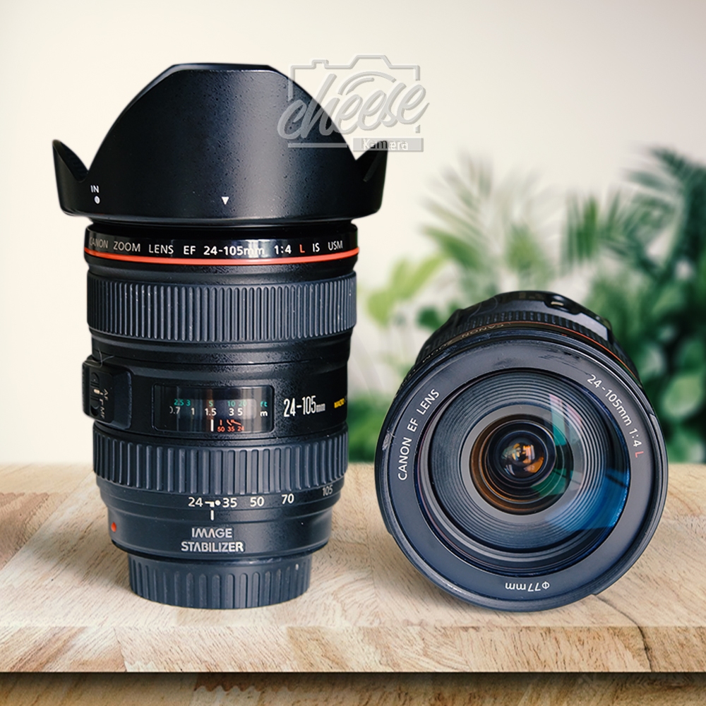 Jual LENSA CANON 24-105MM F4 L IS USM ULTRASONIC SERIES UNTUK FULLFRAME APSC | Shopee Indonesia