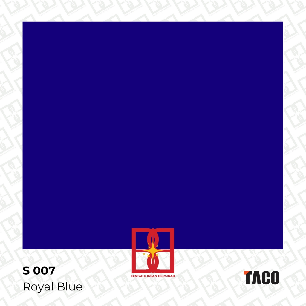 Jual EDGING TACO S 007 (Royal Blue) | Shopee Indonesia