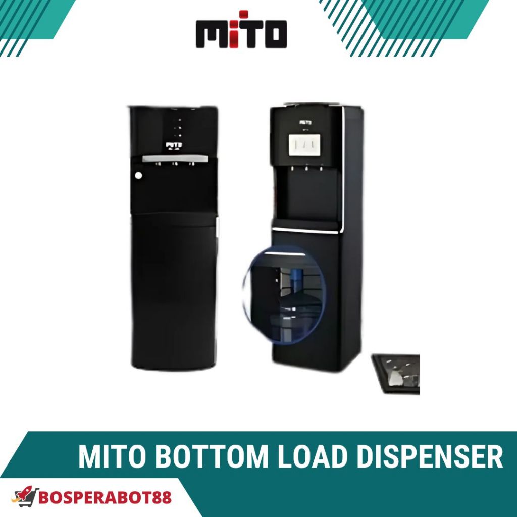 Jual Mito MD 666 Dispenser Air Galon Bawah IC Cooling Sistem | Shopee ...