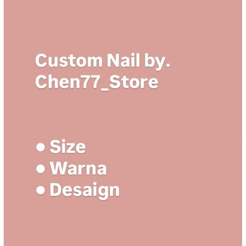 Jual PRESS ON NAIL ART POLOS CUSTOM [BISA REQUEST WARNA] | Shopee Indonesia