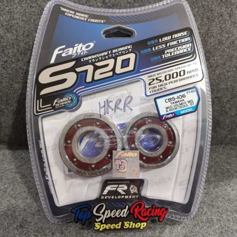 Jual BEARING FAITO S720 BERING LAHER KRUK AS BUAT YAMAHA MIO / NOUVO ...