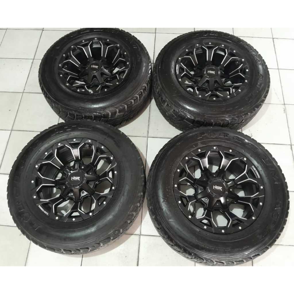 Jual VELG MOBIL BEKAS GOKU RING 16 LEBAR 8 PCD 6X139 ET 0 +BAN FORCEUM ...