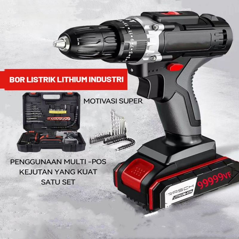 Jual 9980VF/198VF Mesin Bor Impact Drill / Bor baterai / Bor Tanpa ...