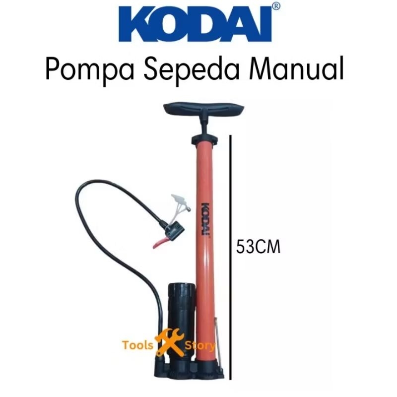 Jual KODAI Pompa Manual Sepeda Motor Ban Mobil | Shopee Indonesia