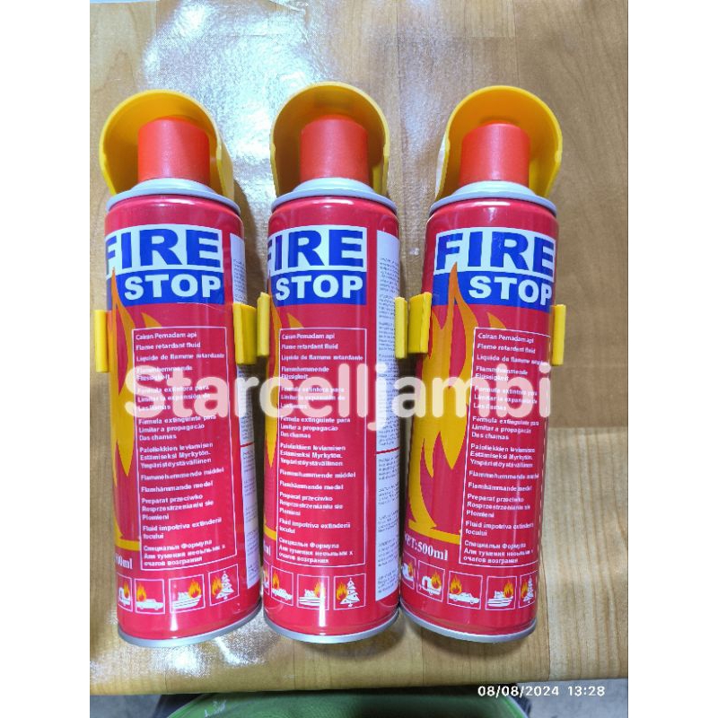 Jual Fire Stop Extinguisher Racun Pemadam Api Portable Mobil | Shopee ...