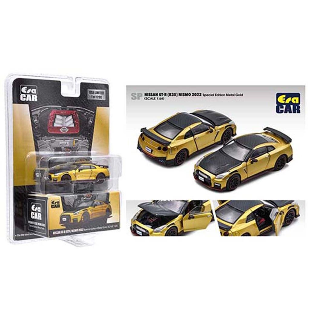 Jual NS21GTRSP62 - Era Car Nissan GT-R (R35) Nismo 2022 Metal Gold ...