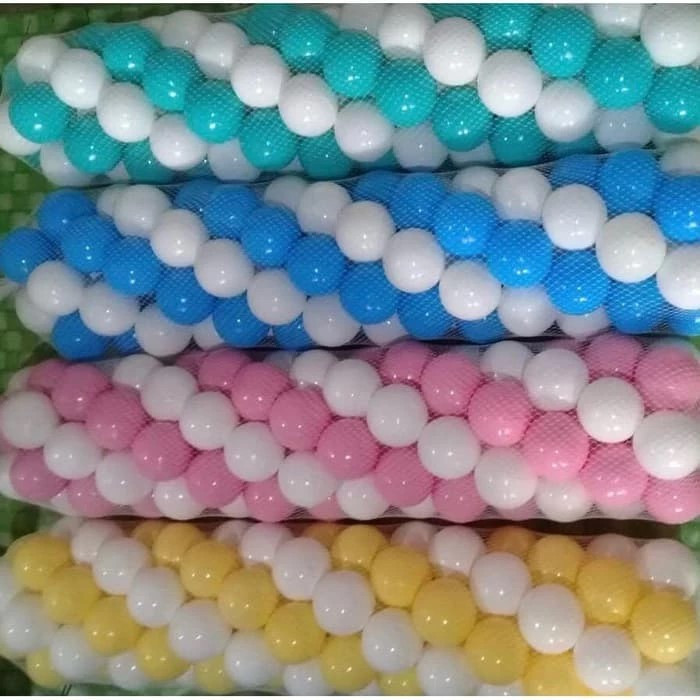 Jual AQUATIC MANDI BOLA MAINAN ANAK MANDI BOLA PINK PUTIH isi 100 pcs ...