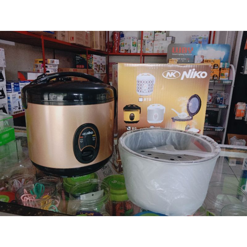Jual Magicom Rice Cooker Niko NK-12 1.2 Liter Garansi Resmi | Shopee ...