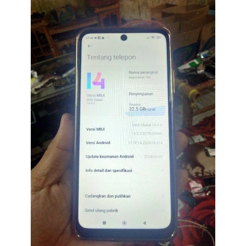 Jual Xiaomi Note 10s Normal ram 8+3/128gb lcd msh ori | Shopee Indonesia